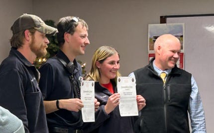 Fire Department Meeting, January 2, 2024 - by Doug Bates