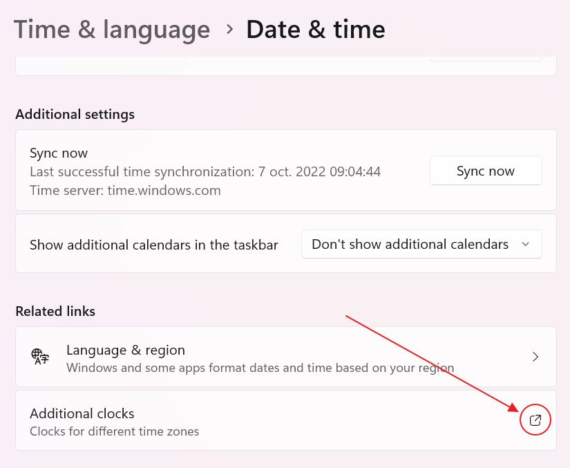 How to display multiple time zones in the system tray clock using Windows native settings