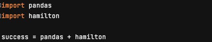 How to use Hamilton with Pandas in 5 minutes