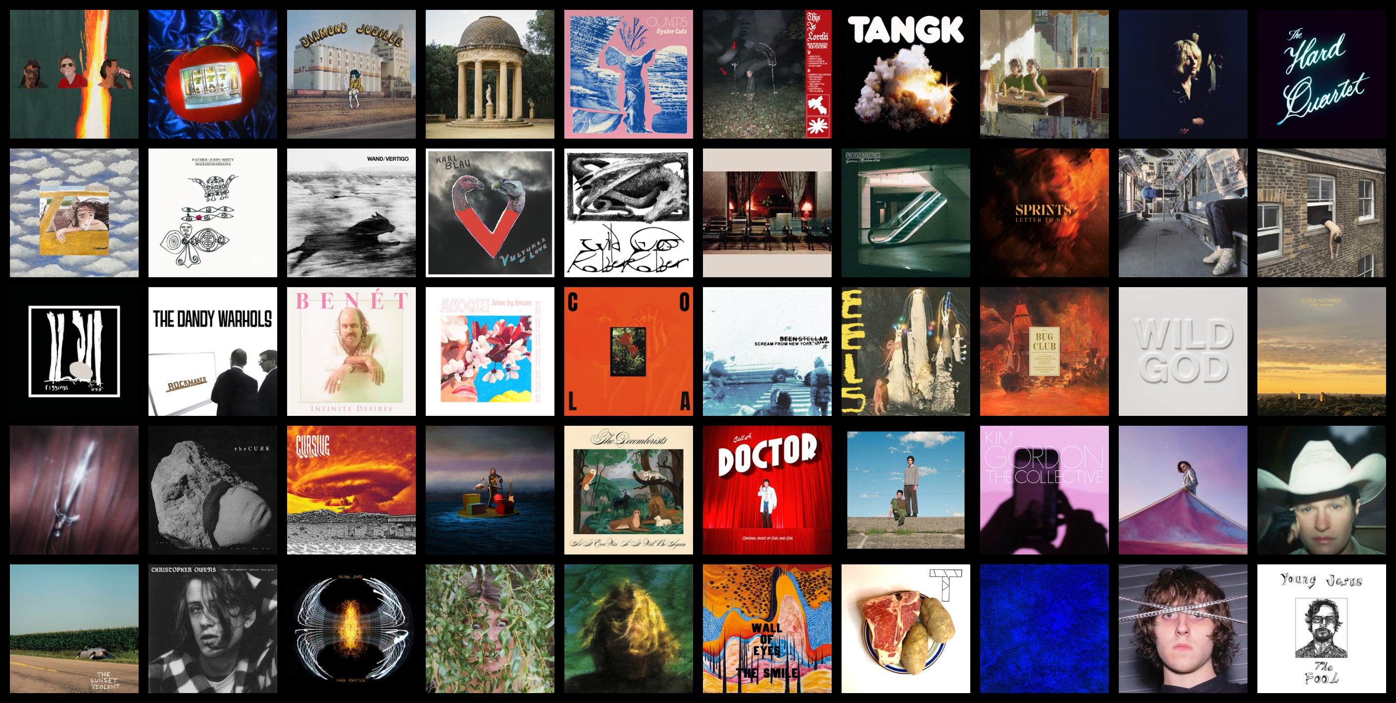 The 24th Annual Rusty Names His Top 25 Albums of the Year, 2024 Edition