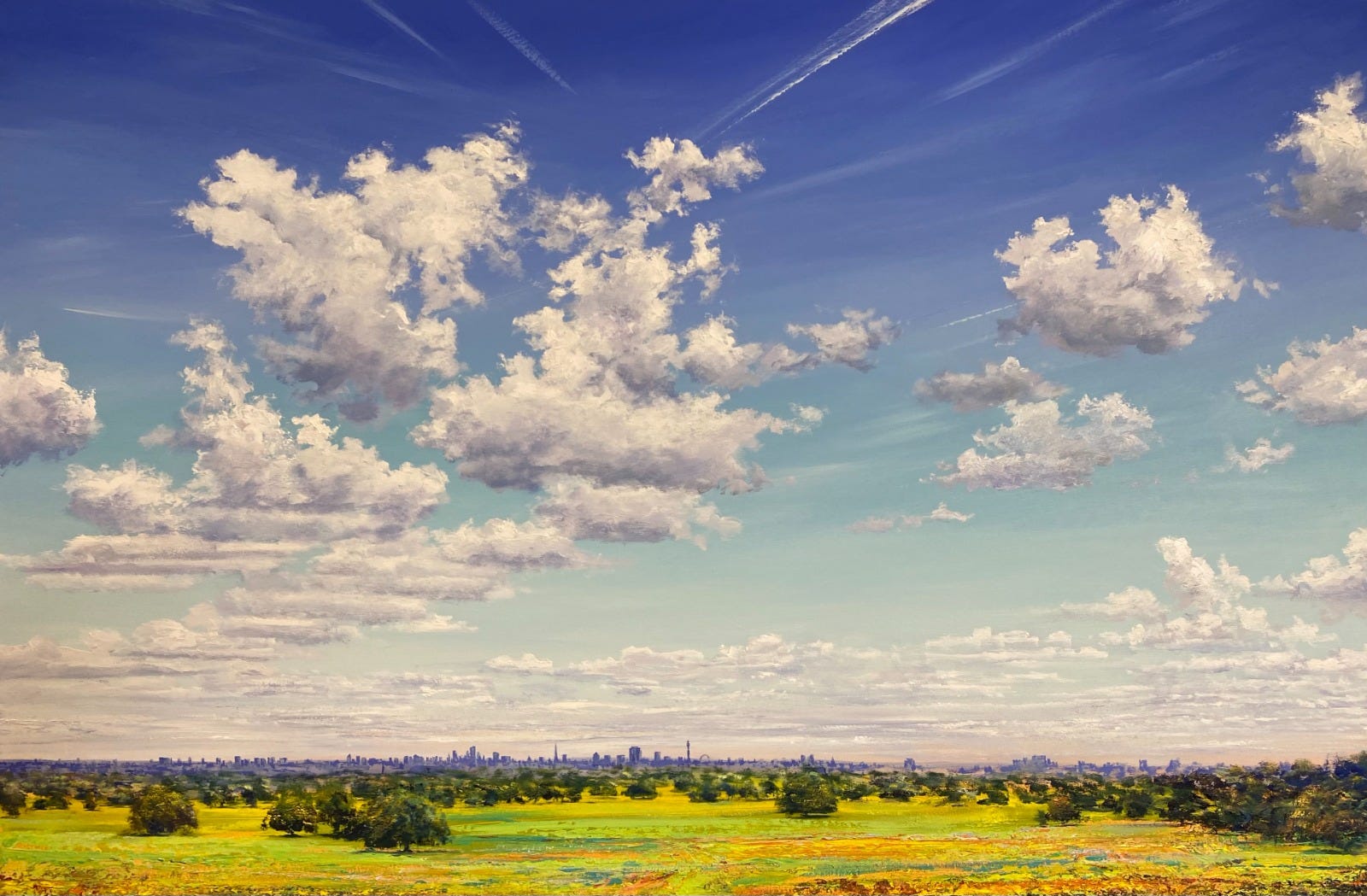 Paint Summer Skies - by Ed Sumner