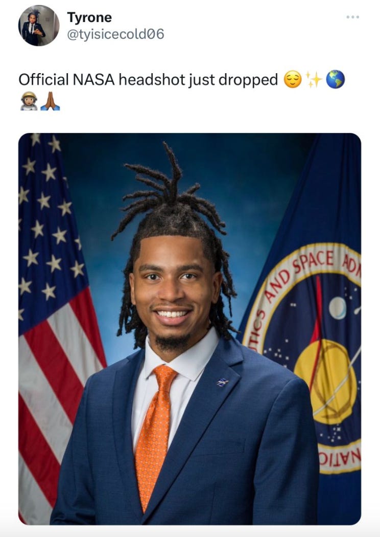 🍀 + Tyrone's NASA Headshot + Haiti's Gaza Connection? + A Freaknik ...