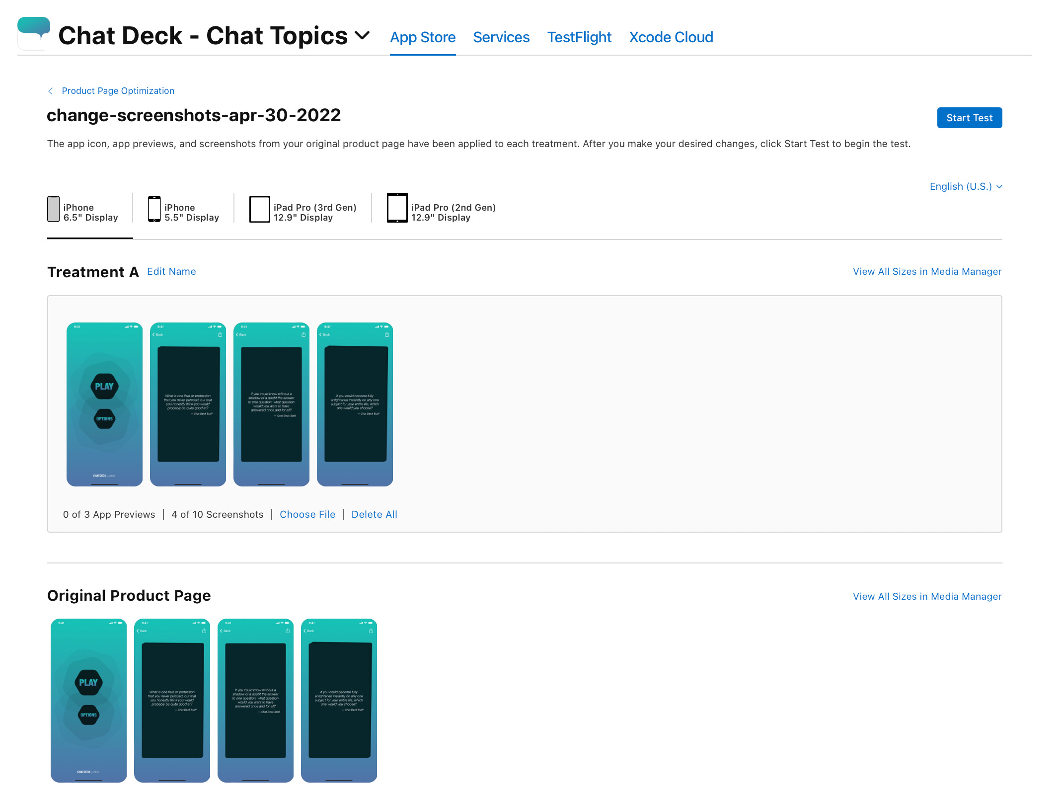 📸 How to update App Store screenshots without uploading a new build