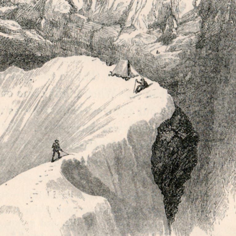 Three Peaks of mountain writing - by Ronald Turnbull