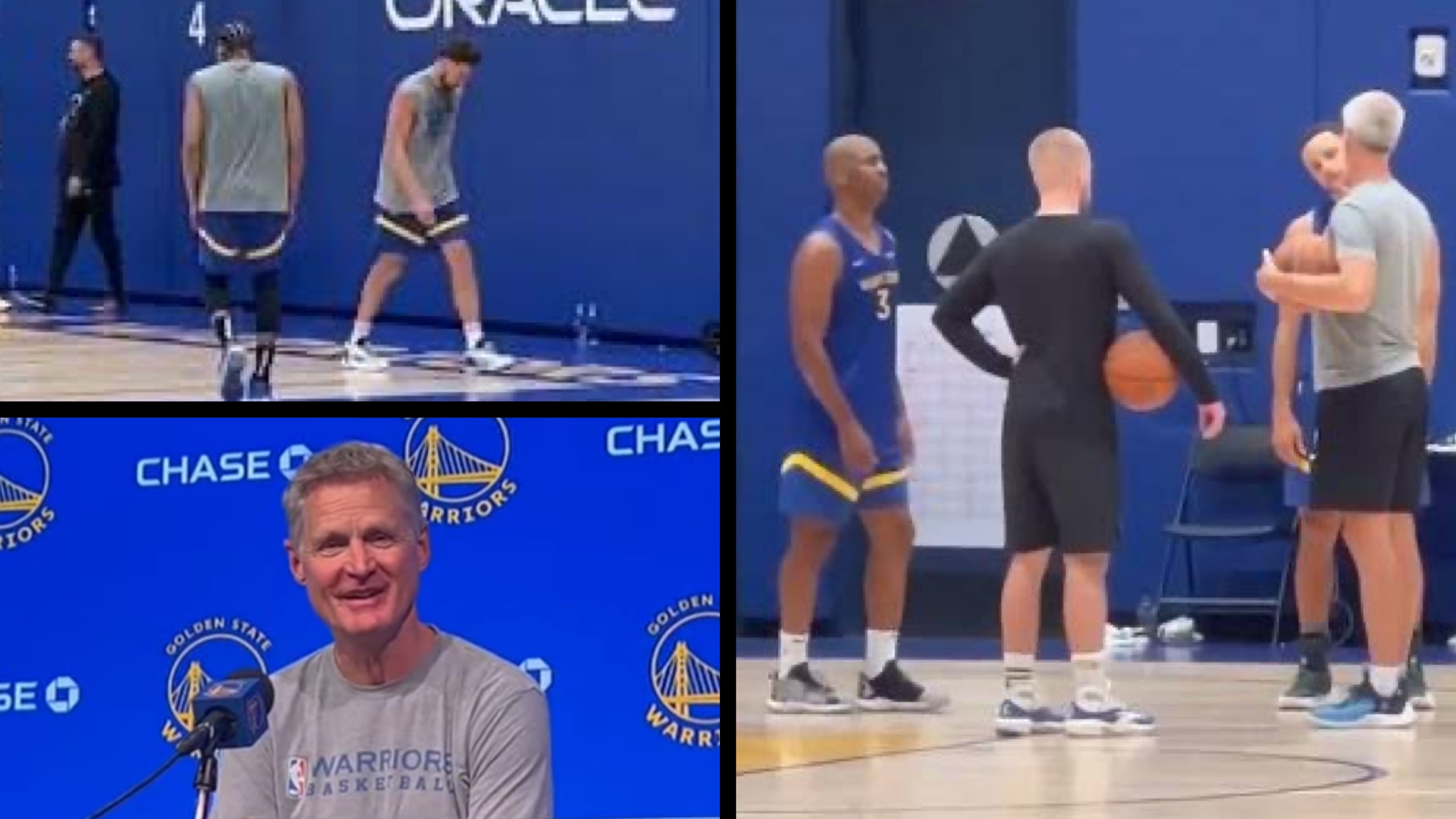 Training camp CP3 x Steph Curry workout; Jumbotron; San Quentin; GP2 ...