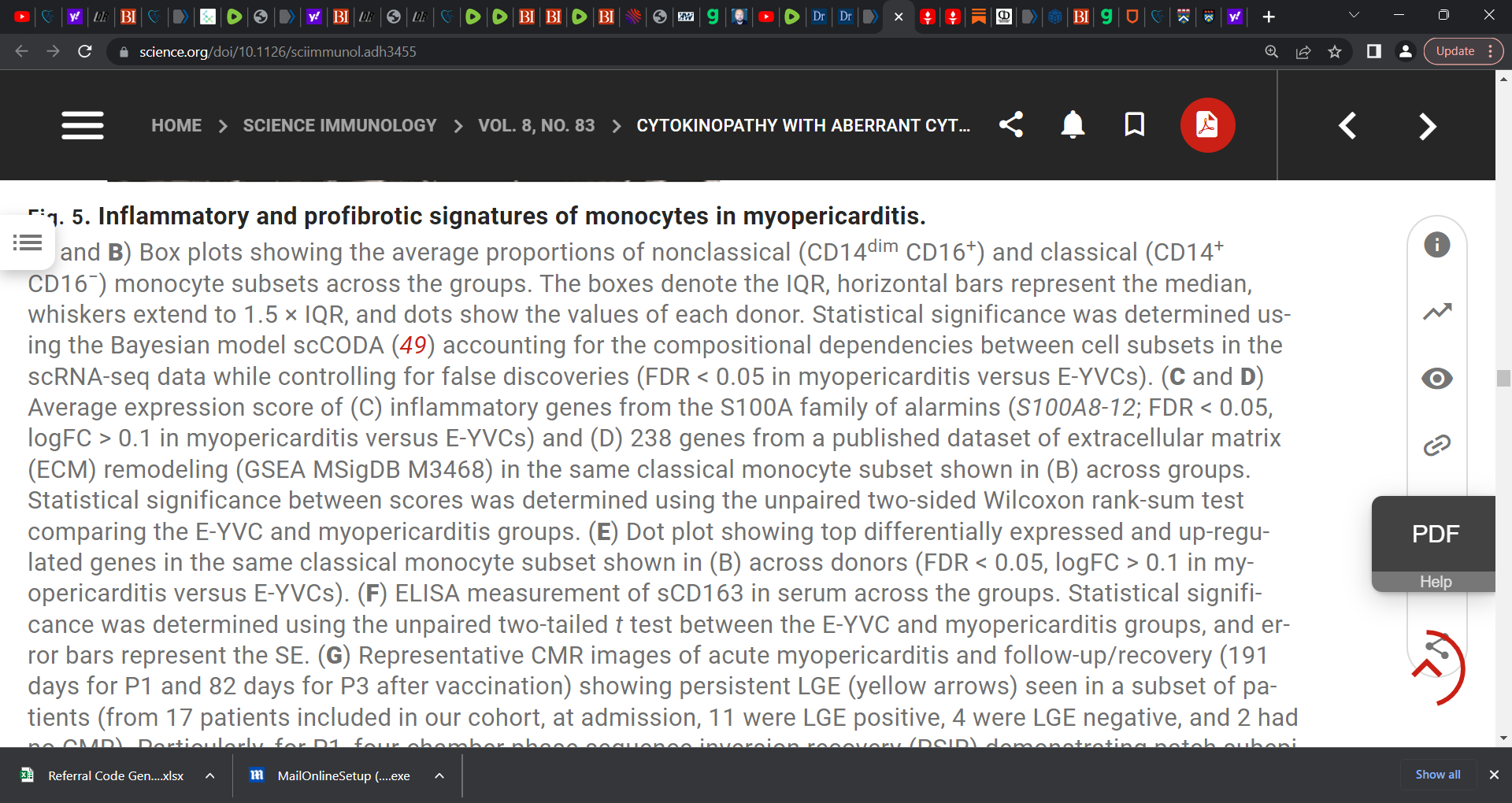 Worrying Barmada et al. study showed troubling serial MRI results in adolescents following ...