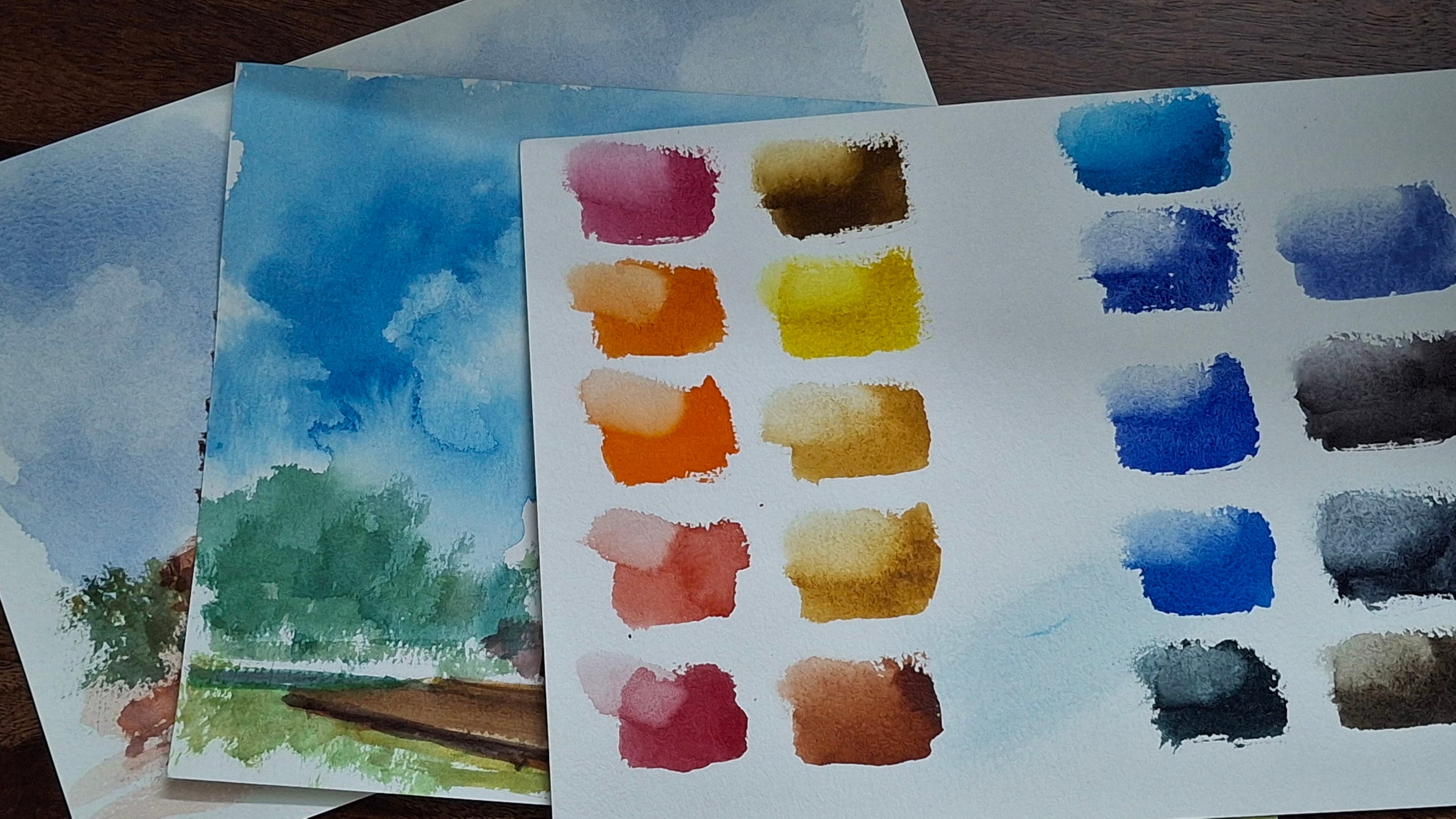 Lifting and Correcting Mistakes in Watercolour