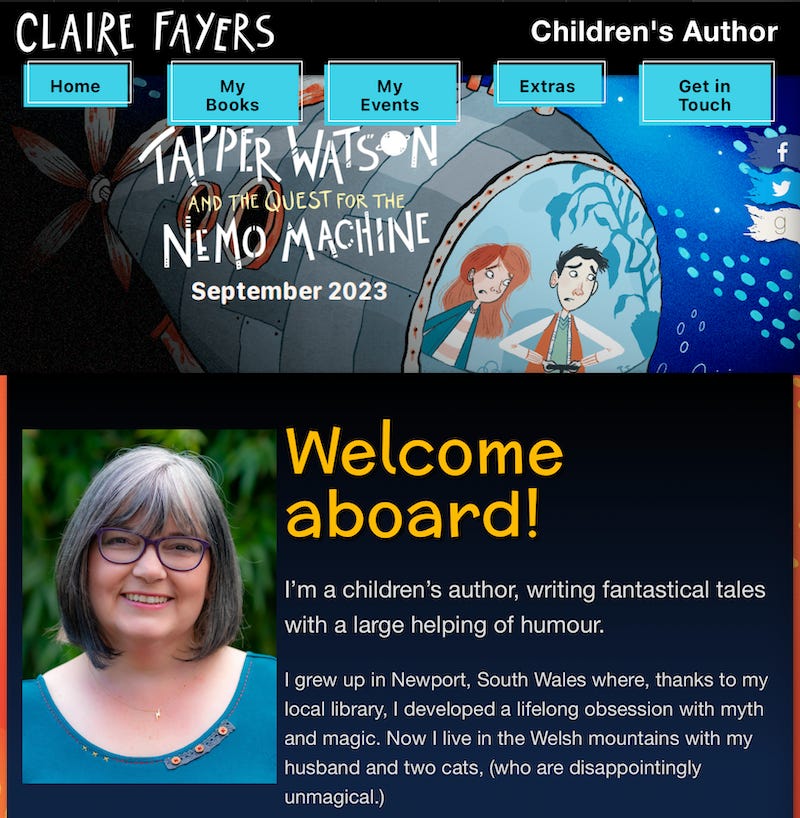Q&A with children's author Claire Fayers
