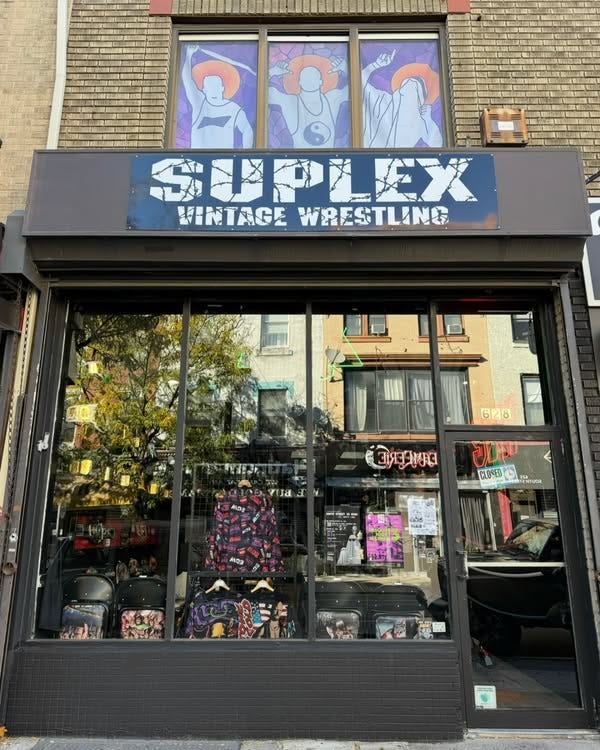 Suplex Vintage Wrestling Closing Philly Store