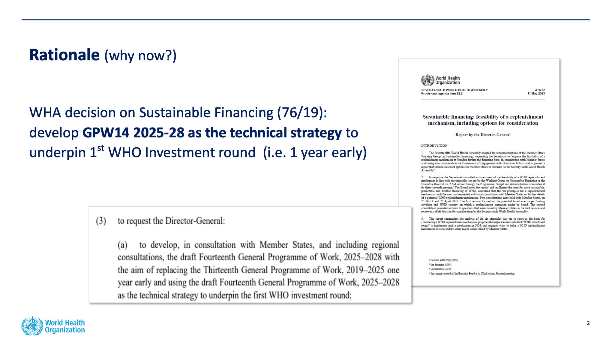 WHO Sent Us Another Invitation To Prepare For WHA 77 & A New Pre-Draft ...