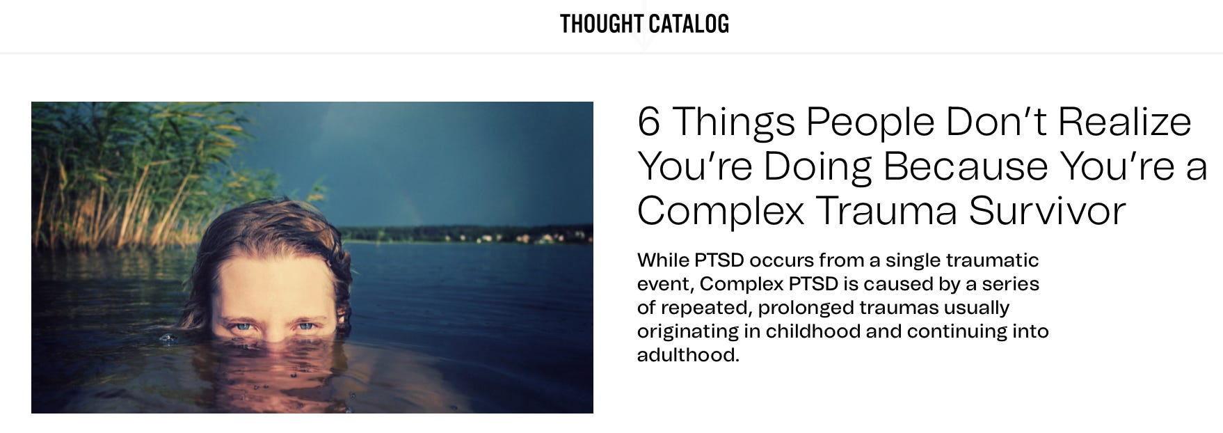 Complex Trauma Survivors Do These 6 Unexpected Things