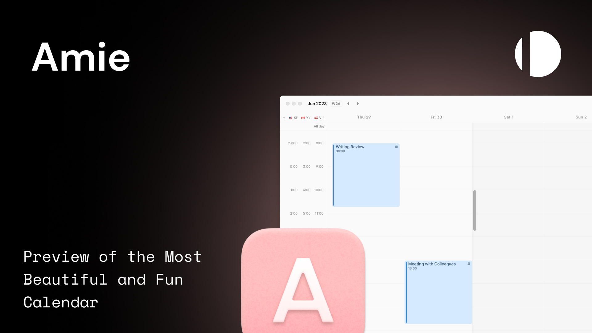 Amie - Preview of the Most Beautiful and Fun Calendar