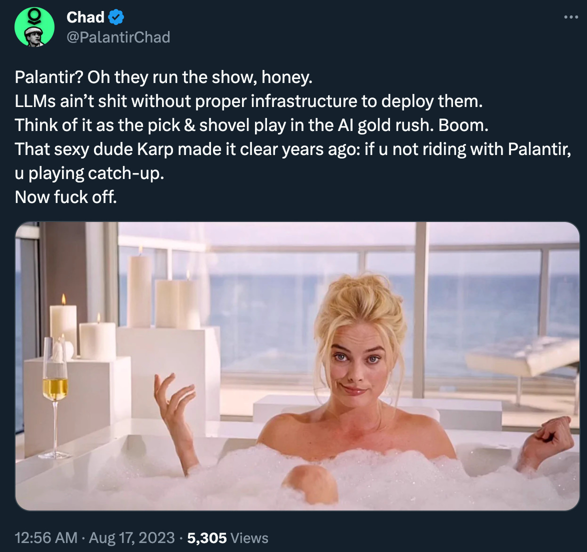 ⭕ "NO COMPETITION" | Palantir Bullets #40