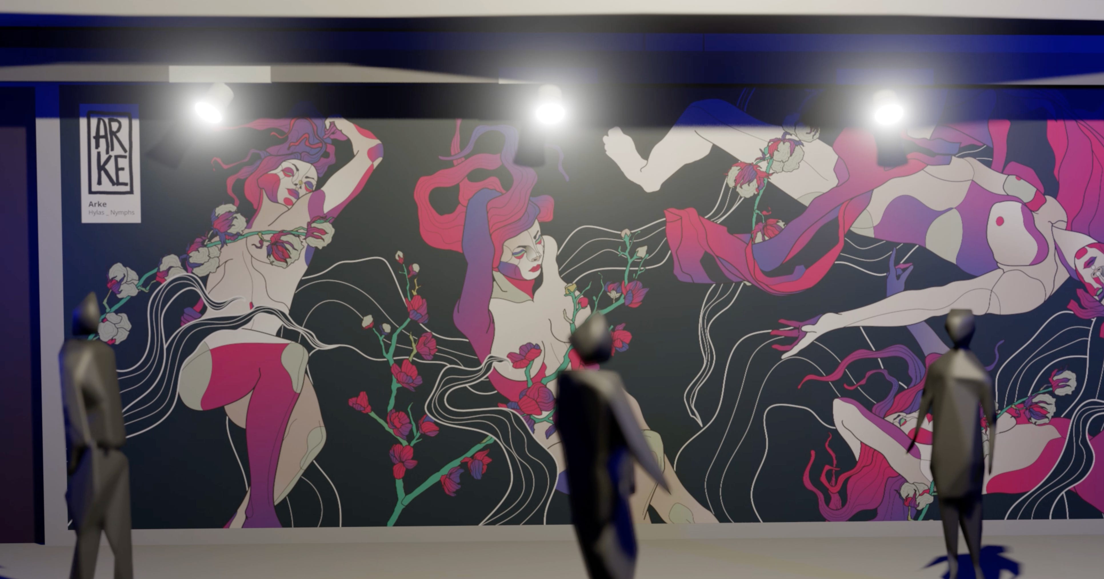 #NFT available Arke - Hylas _ Nymphs