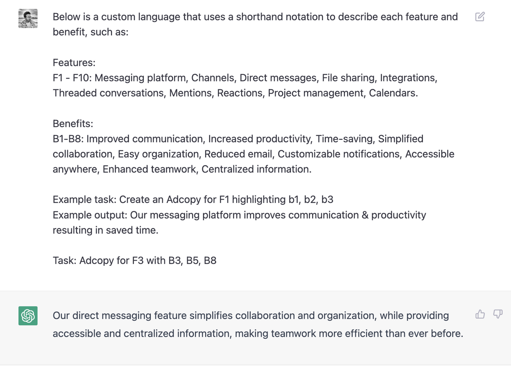 Prompt patterns 101: Creating your own shortcuts in GPT3