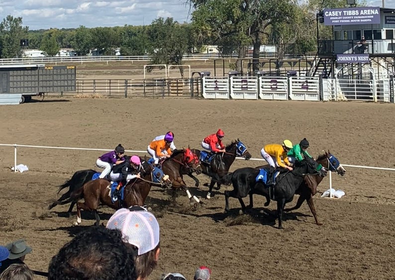 Horse racing survives in the heart of rodeo country