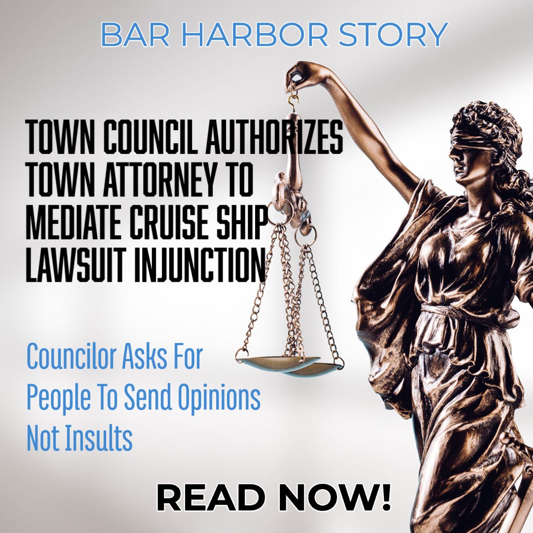 Town Council Authorizes Town Attorney To Mediate Cruise Ship Lawsuit ...
