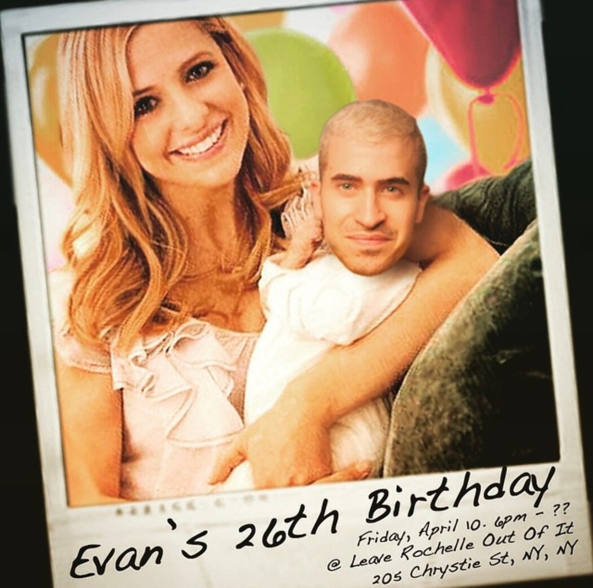 About - SHUT UP EVAN: THE NEWSLETTER