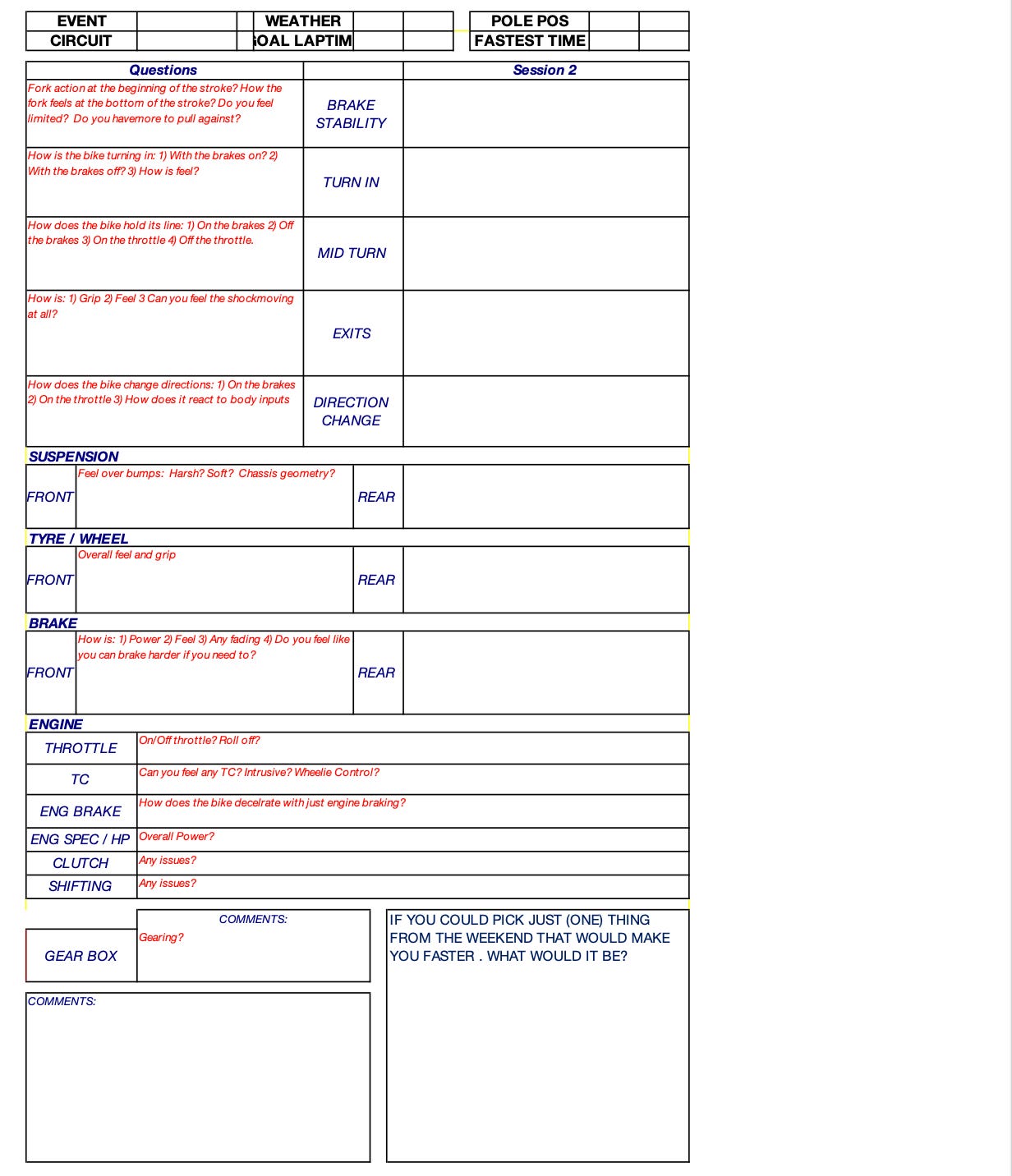 Glossary and Debriefing Forms