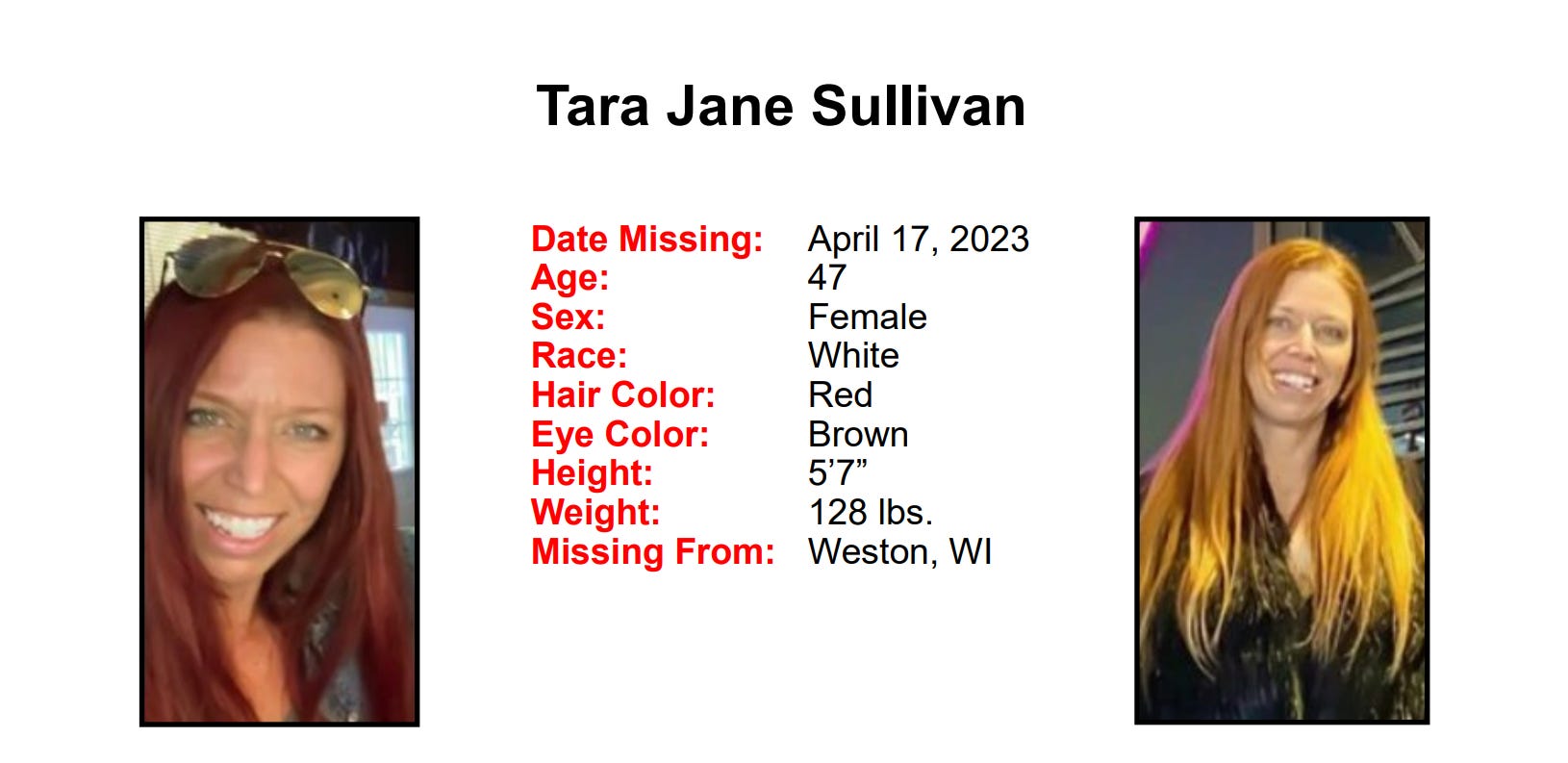 The strange disappearance of weston woman Tara Jane Sullivan