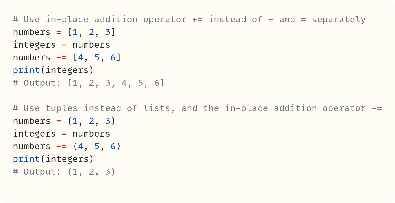 My Neighbours Are Moving House • Mutating The Immutable Tuple (Sort Of)