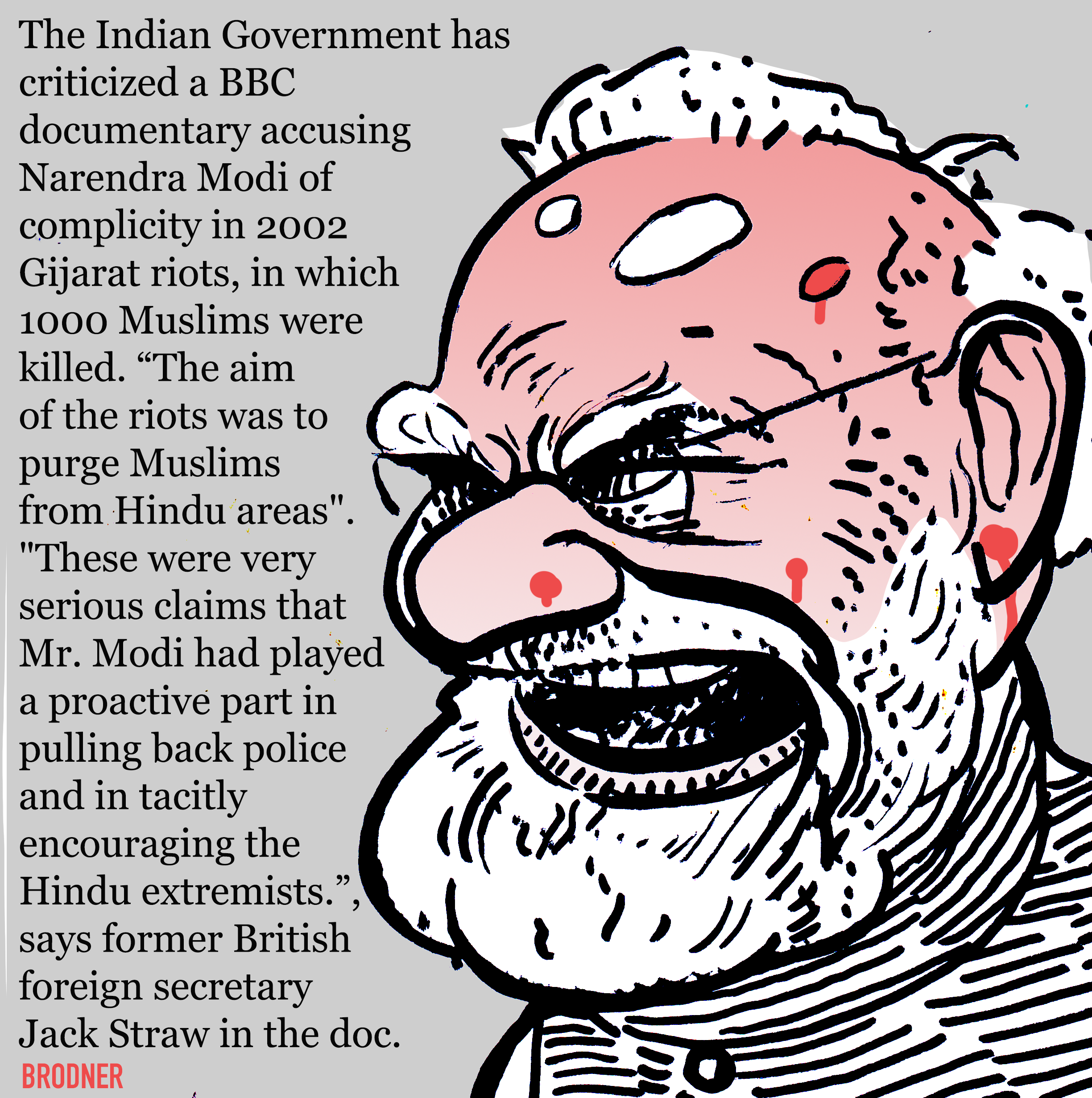 Friday Fascism Freakshow - by Steve Brodner