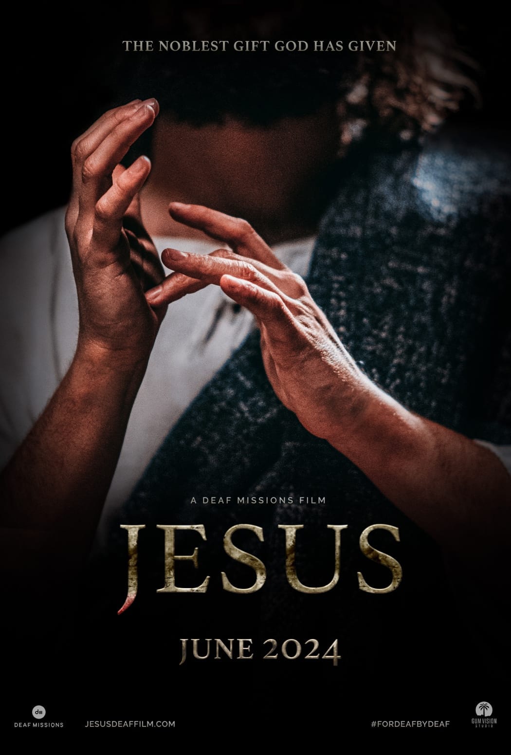 The sign-language Jesus movie is coming to theatres next month