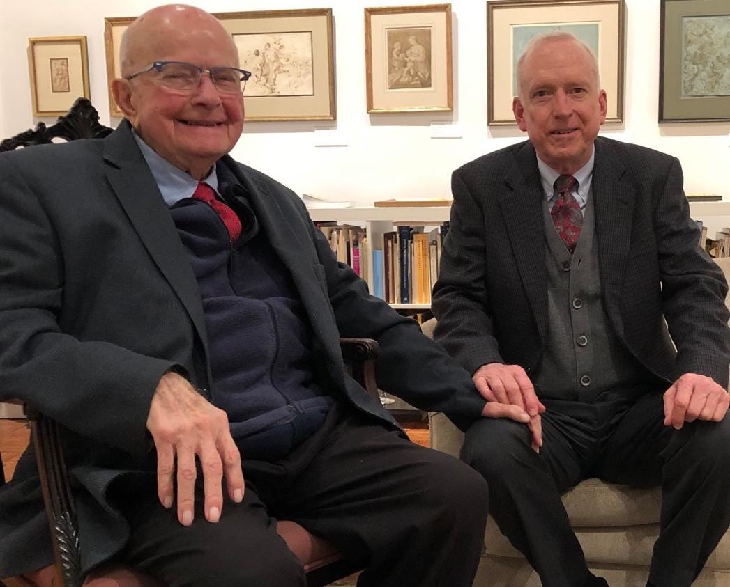 Steven Law, gallerist, art curator, writer, retired pastor