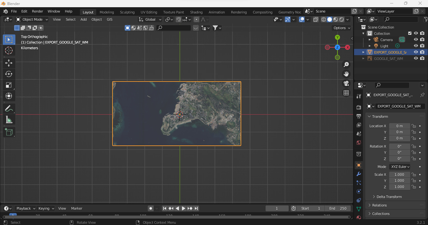 Blender as a gis visualization tool - by Charlie Arua Ikosi