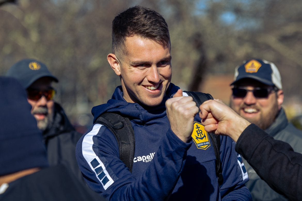 Conor McGlynn Gets "Fresh Start" With Rhode Island FC