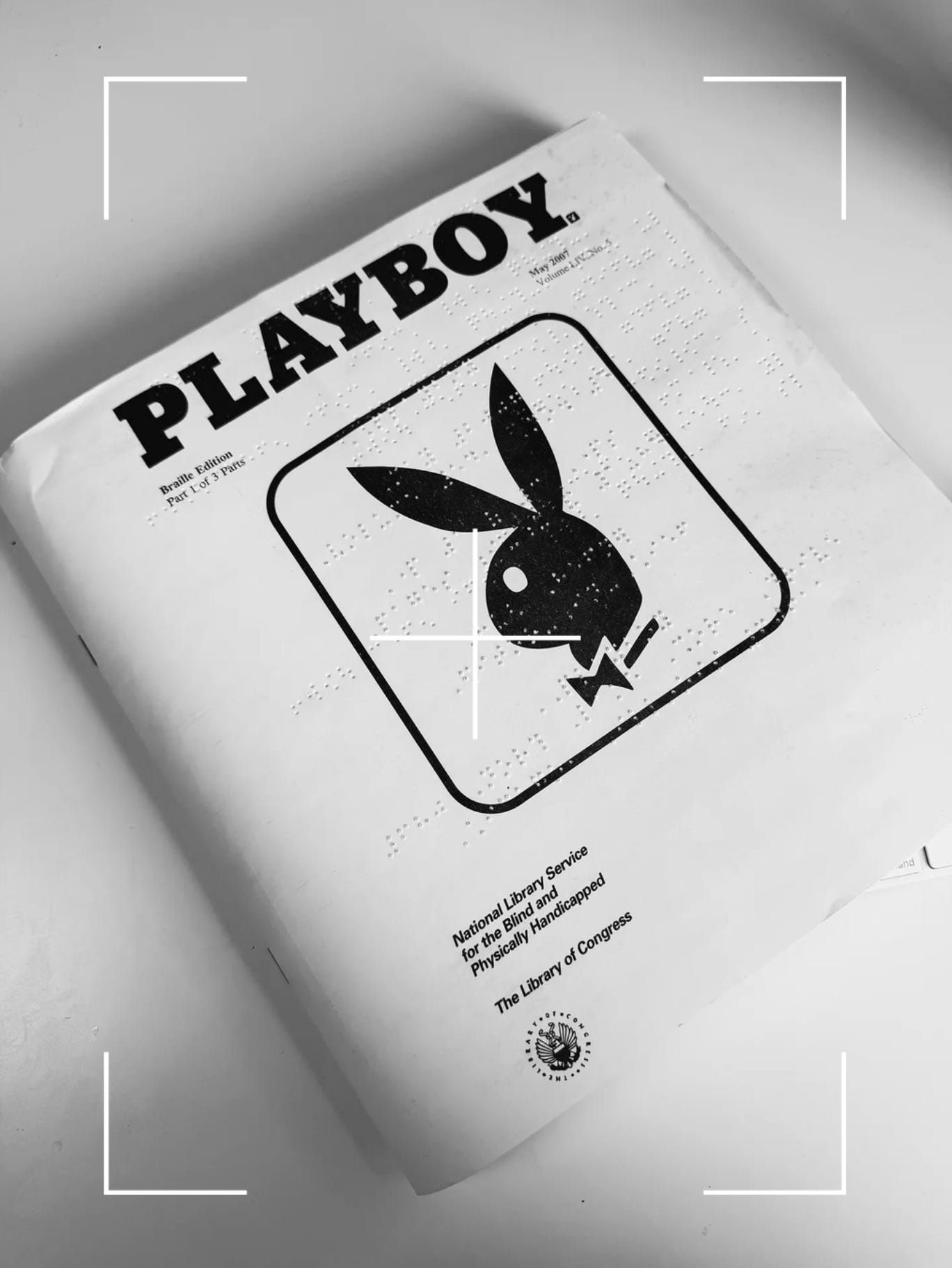Did you Know Playboy Had a Braille Edition?