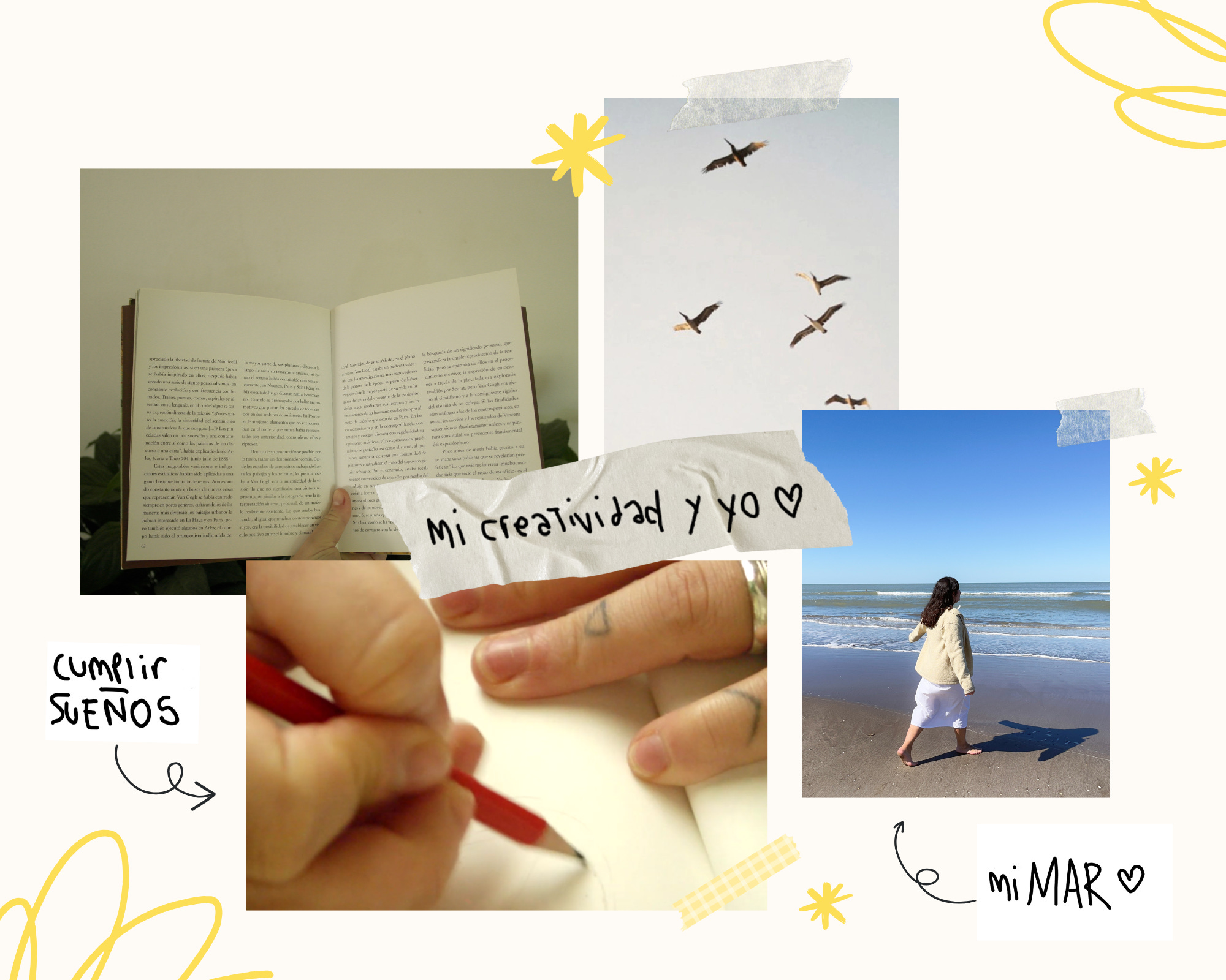 El acto creativo como caparazón de mi mundo - by Mayte