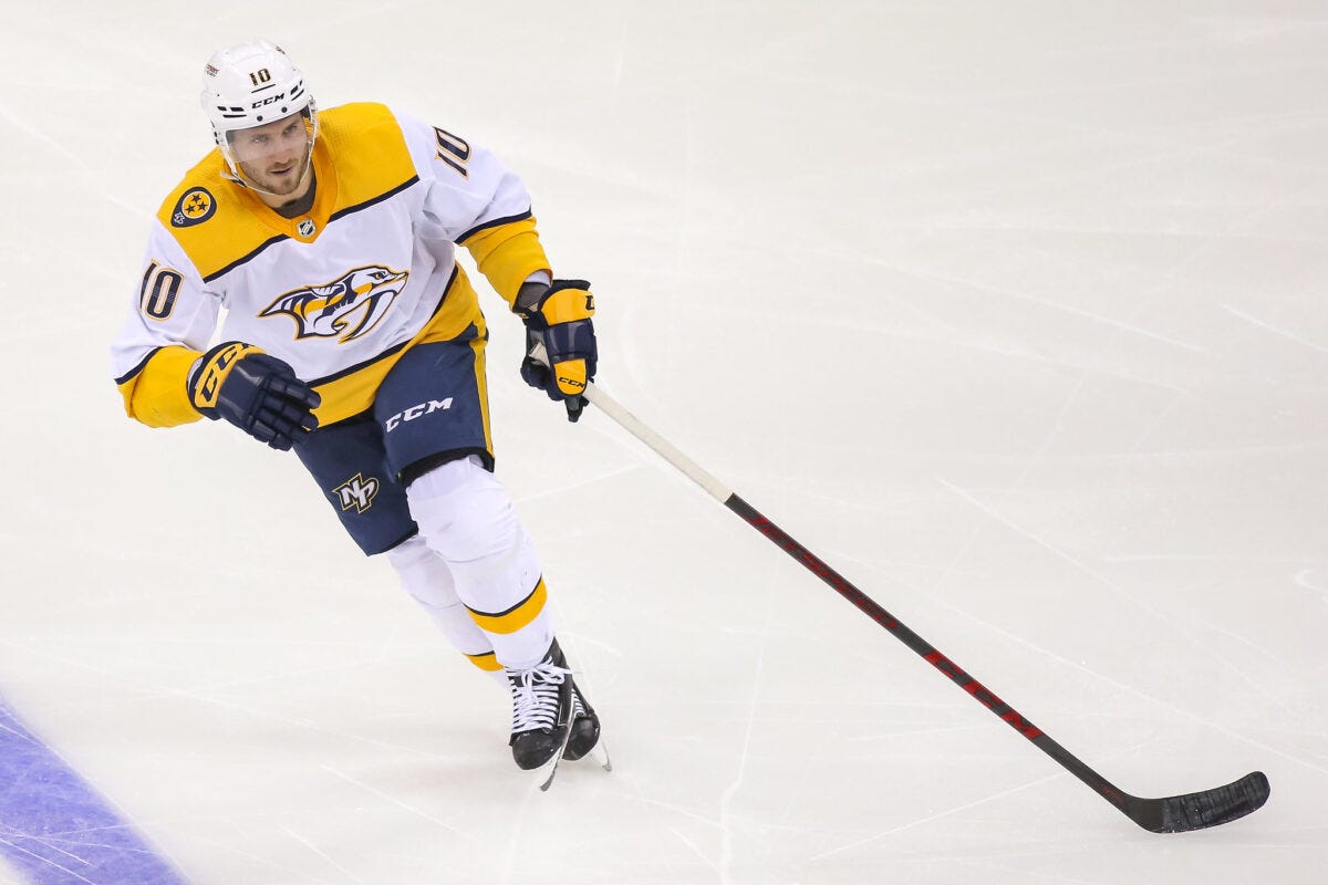 Predators' Colton Sissons Career Year & Forsberg's All-Star Announcement