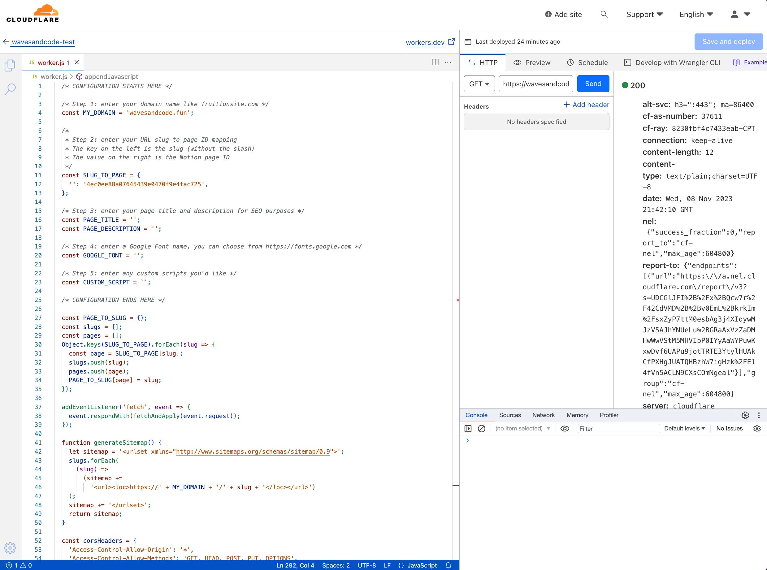 How I built my website using Notion for Free (with a Custom Domain)