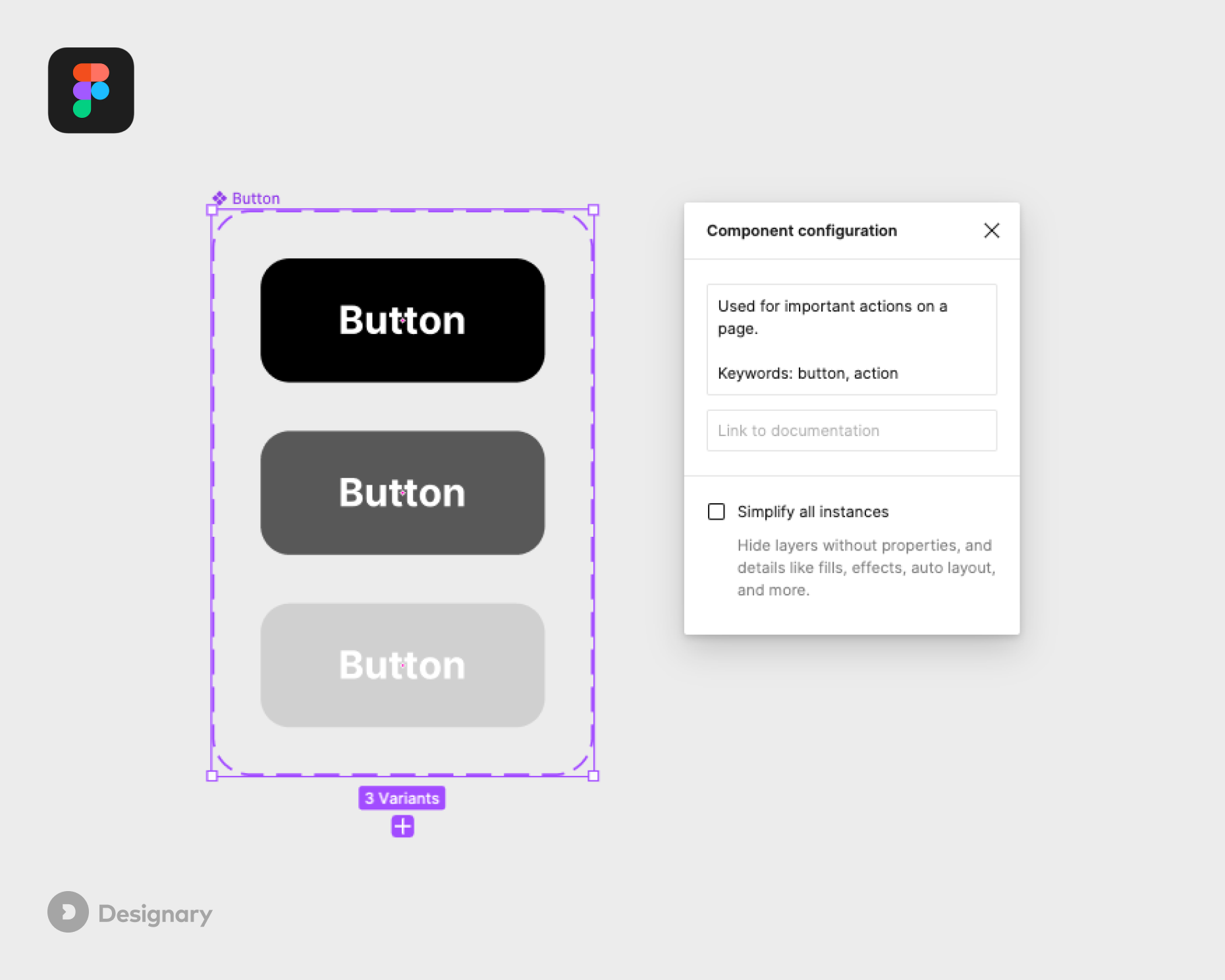 Figma tip: Make design system components more searchable