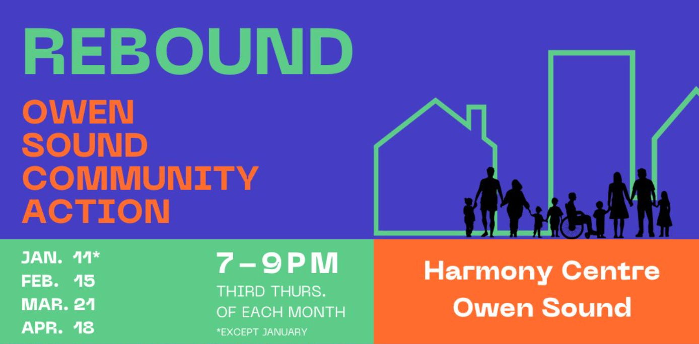 Rebound Owen Sound Community Action Meeting Recap