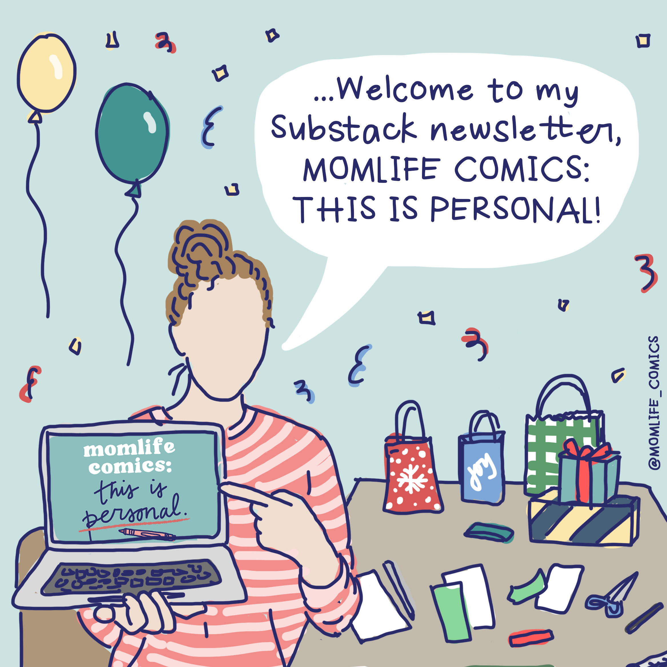 Welcome to Momlife Comics: This is Personal.