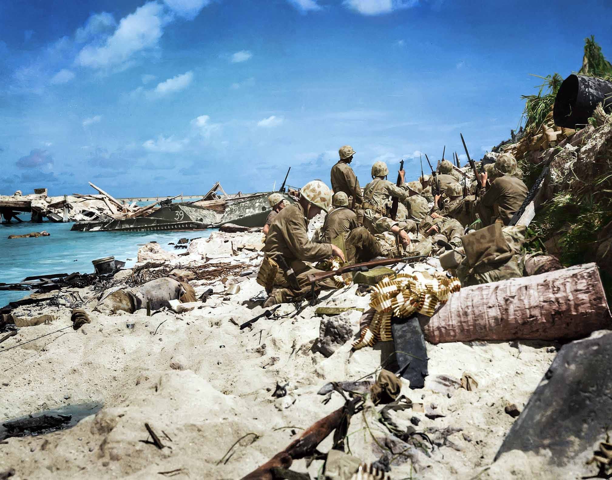 "Bloody Tarawa" - by Martin Cherrett - World War II Today