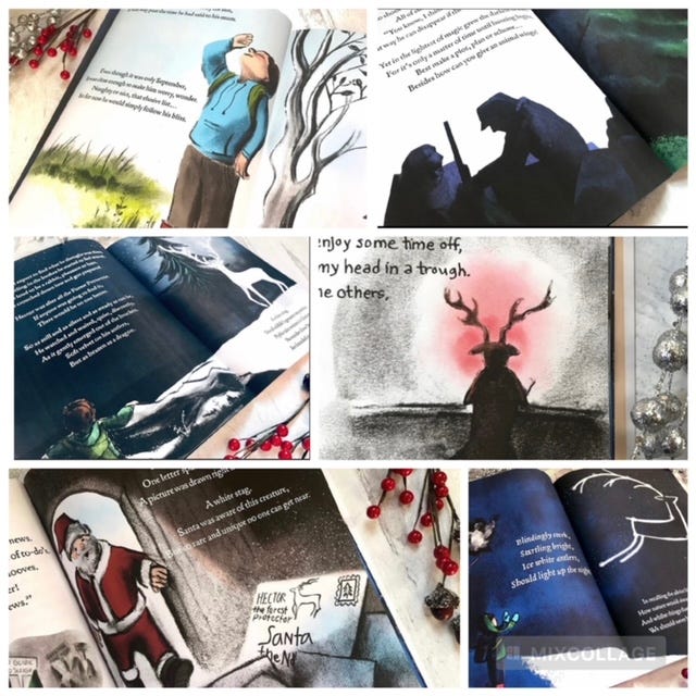 Ghost the Christmas Stag - by Autistic Mystic