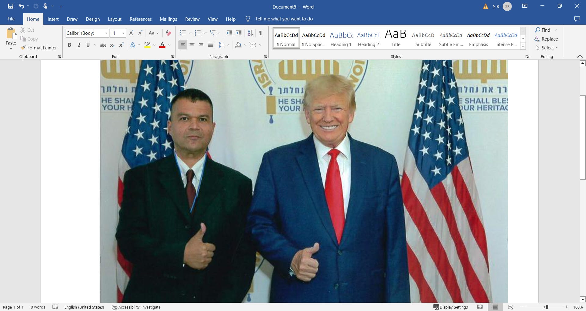 Photo of POTUS Trump (aka '45') & Dr. Paul Elias Alexander taken July ...