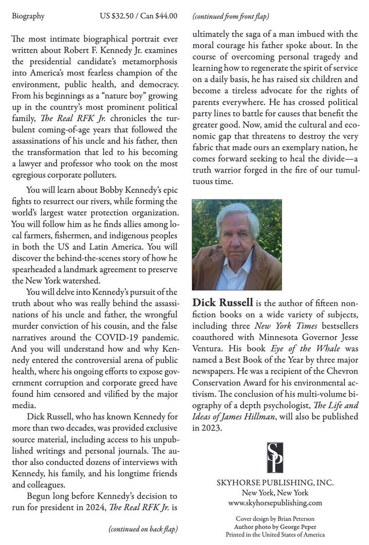 2 more articles about RFK, Jr. from the old right and the old left. Why ...