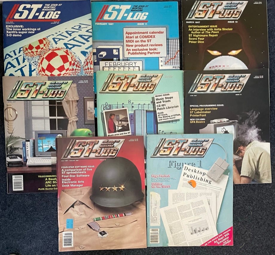 Giant Retro Magazine Collection - by Paul Lefebvre