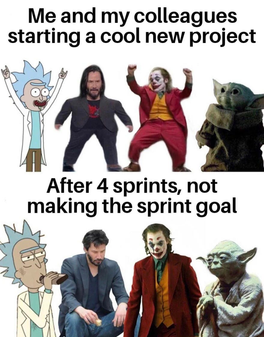 Top 10 Sprint Goal Memes - by Maarten Dalmijn