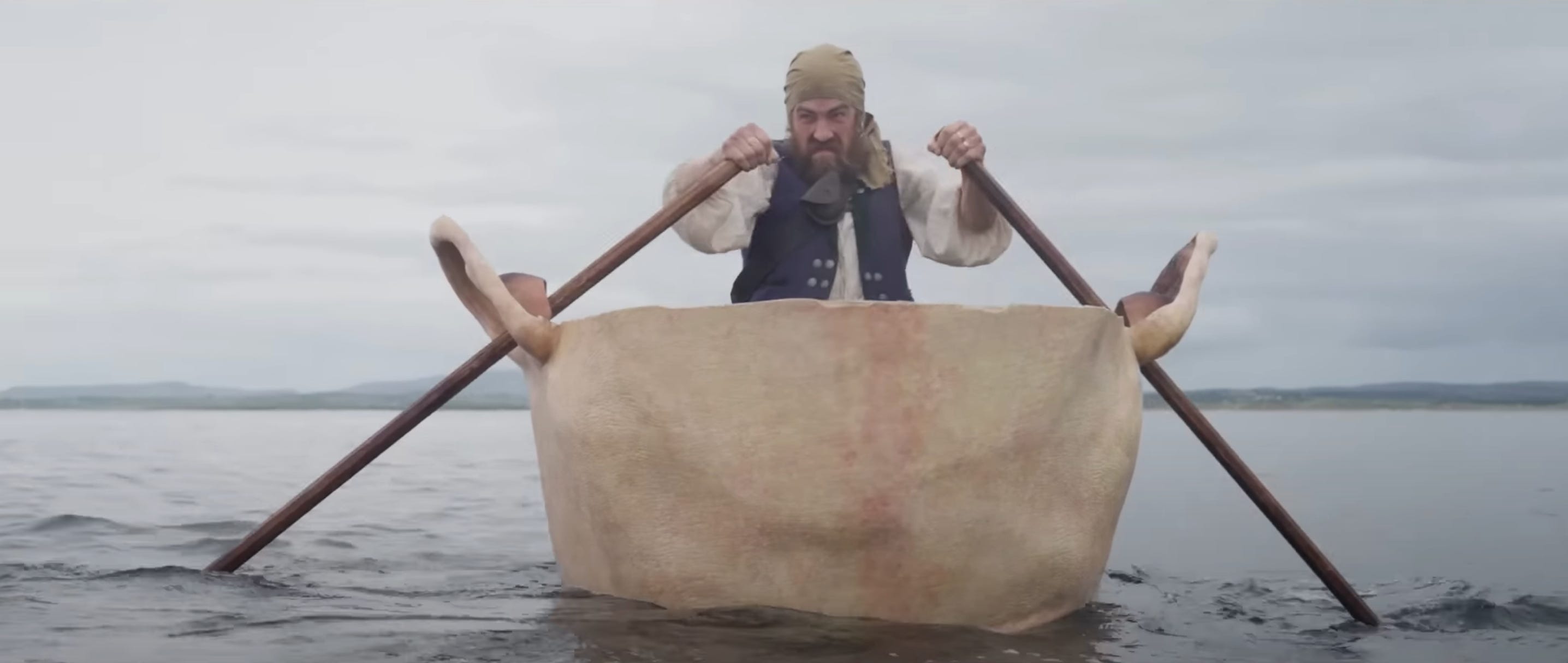 Jeff Bezos Rowing Boat - decaf mocha