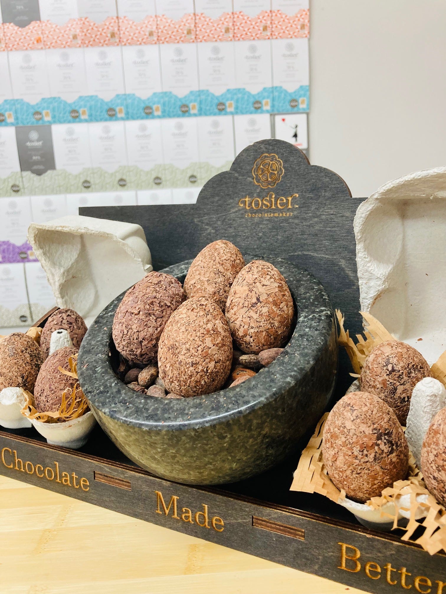 Inside...Suffolk's hidden chocolate cafe