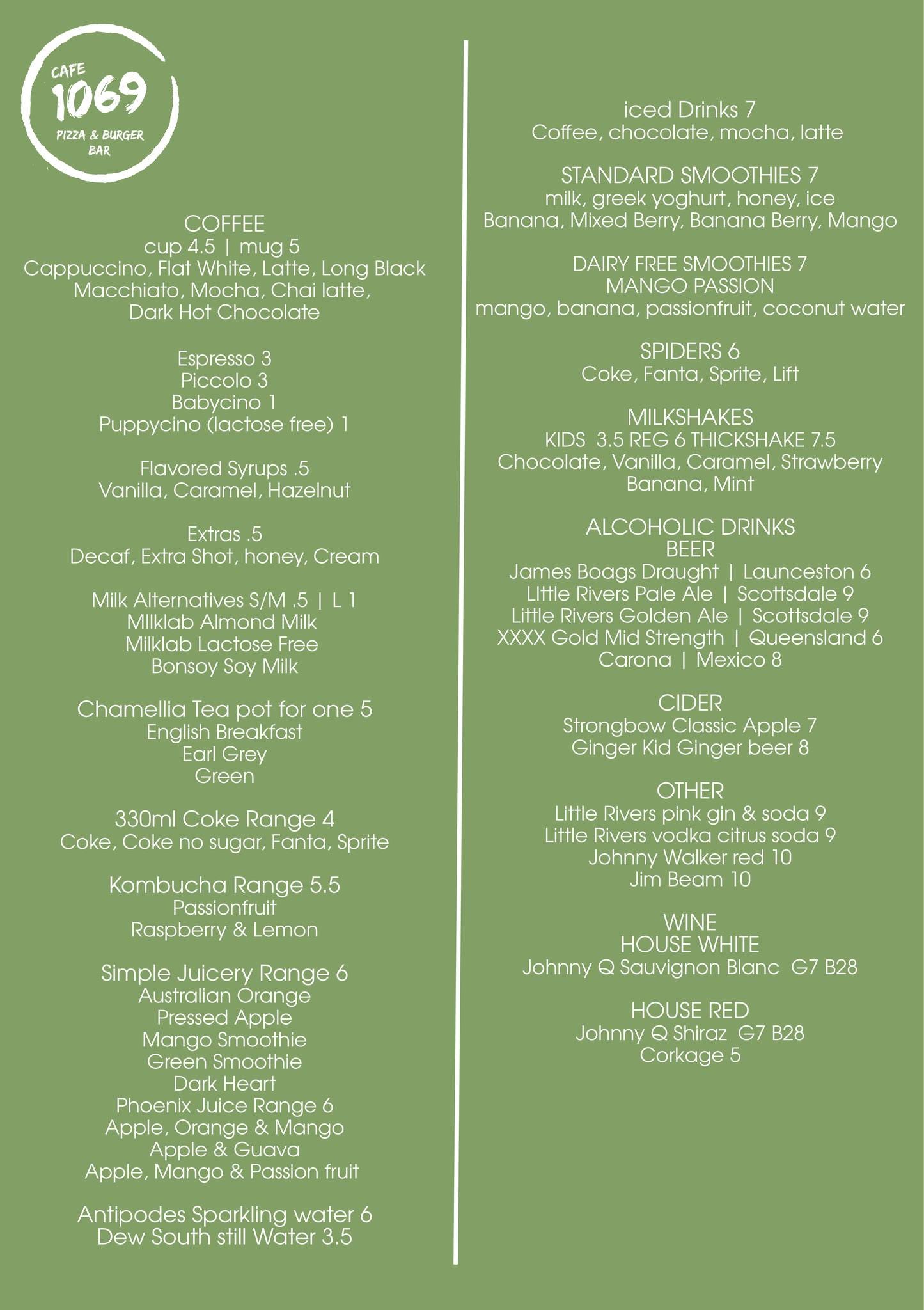 CAFÉ 1069 | Heads Up Launceston