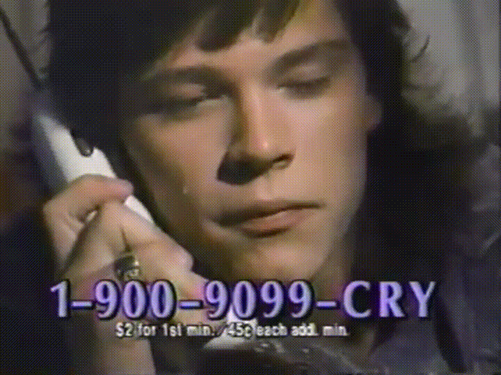 Was there really a 1-900 number for crying? - The Retroist
