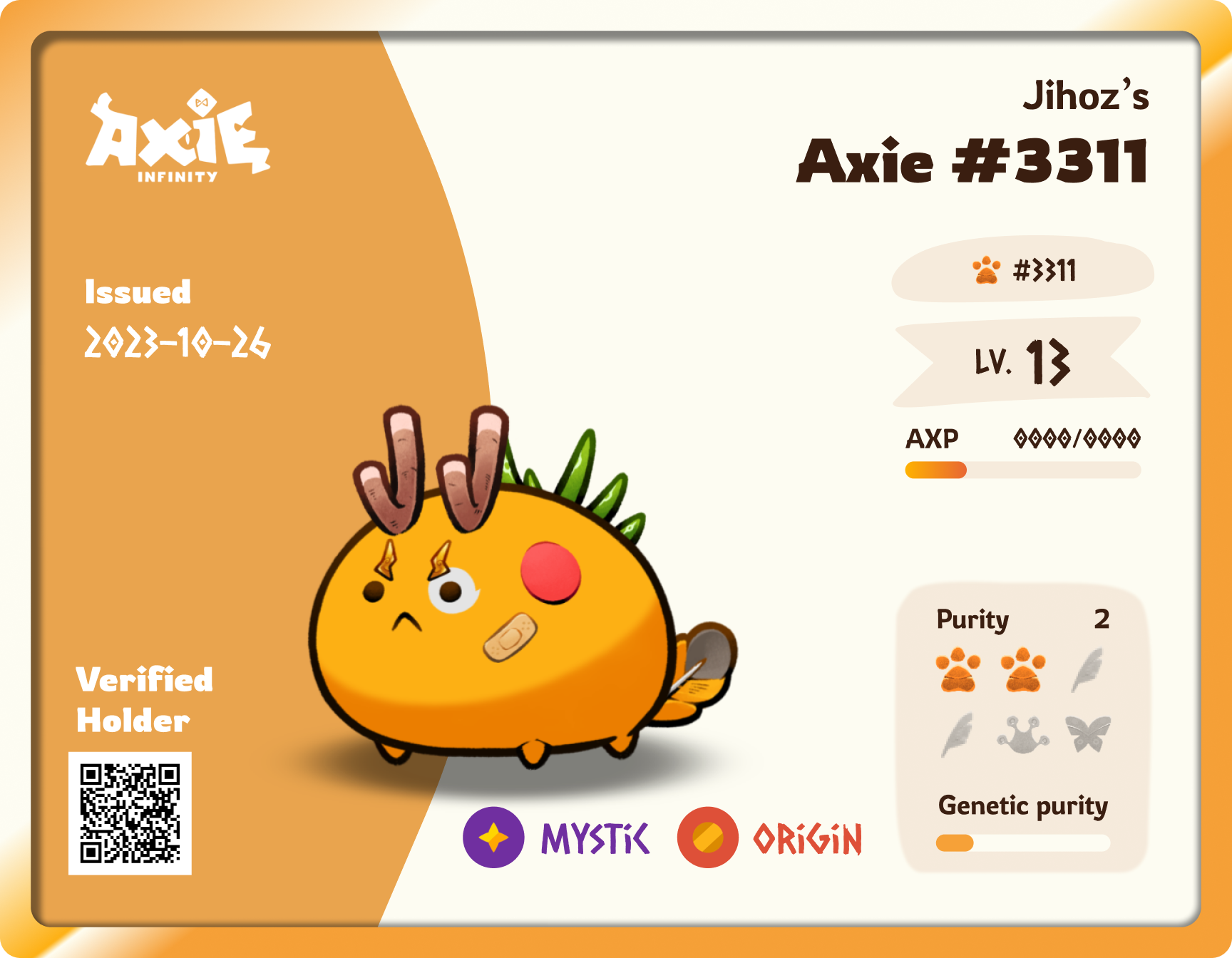 Introducing Gall3ry’s Third-Party Axie ID Card!