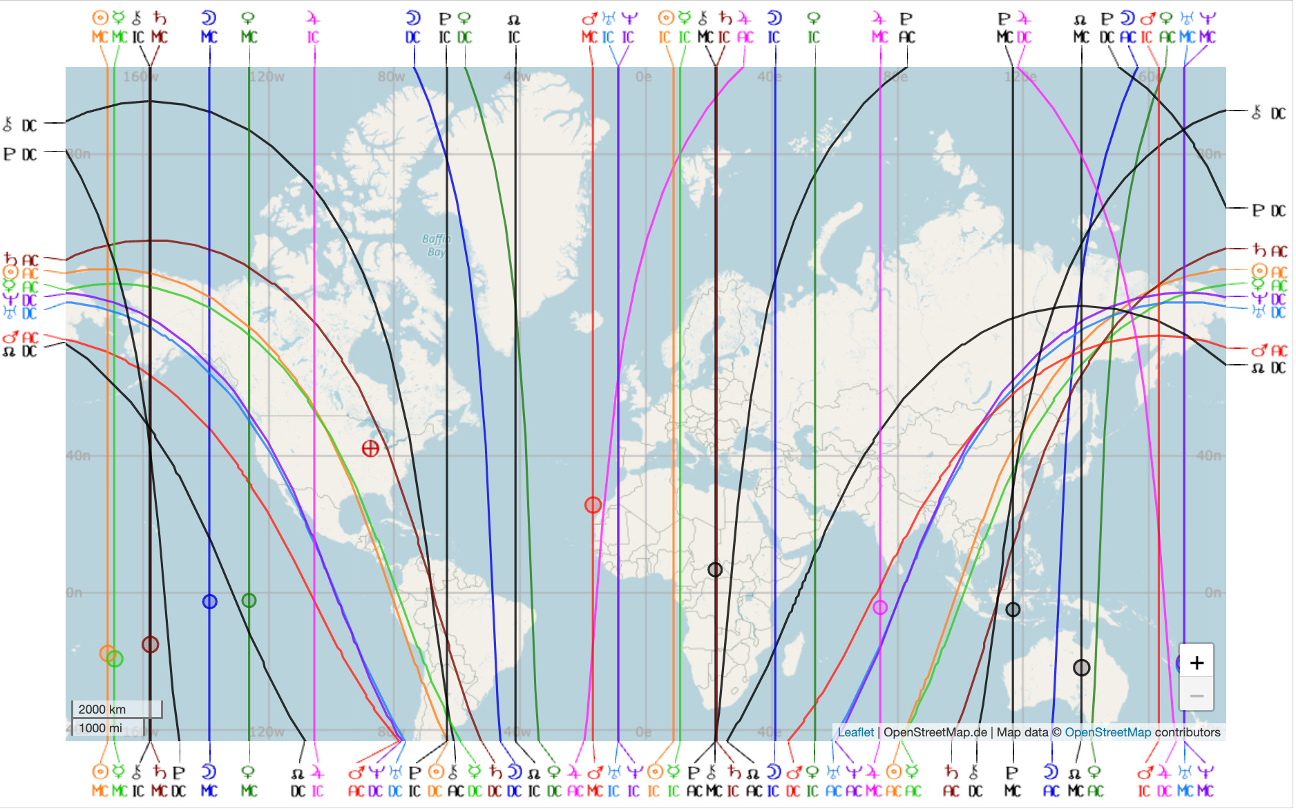 Relocation Astrology Free Chart How To Read Your Astrology Birth Chart