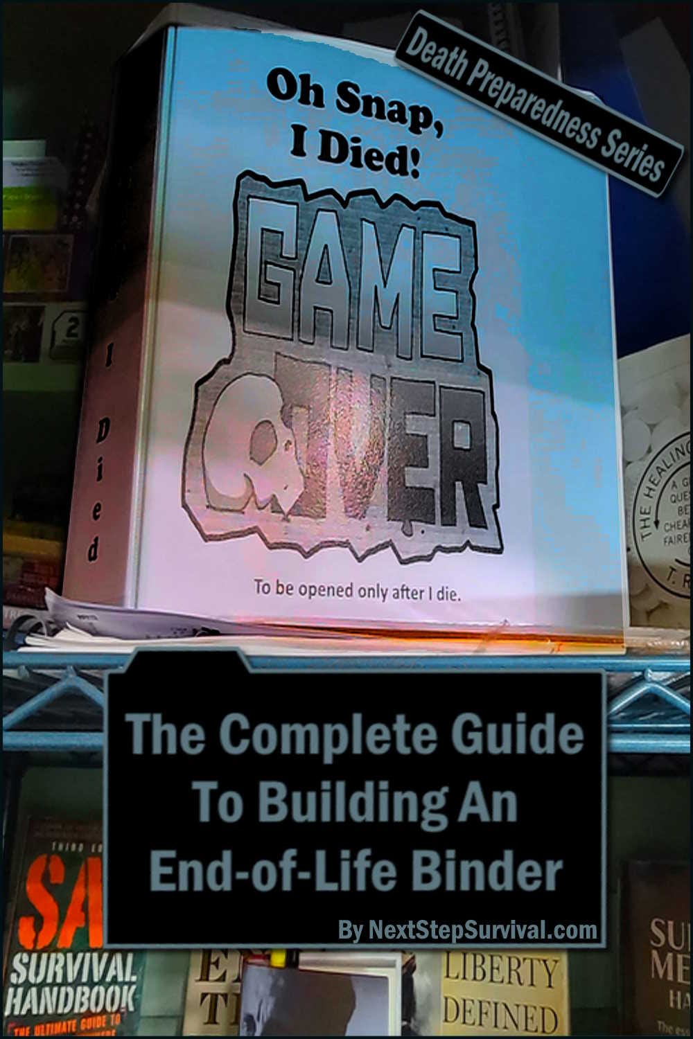 The Complete Guide To Building An End-of-Life Binder - Death ...
